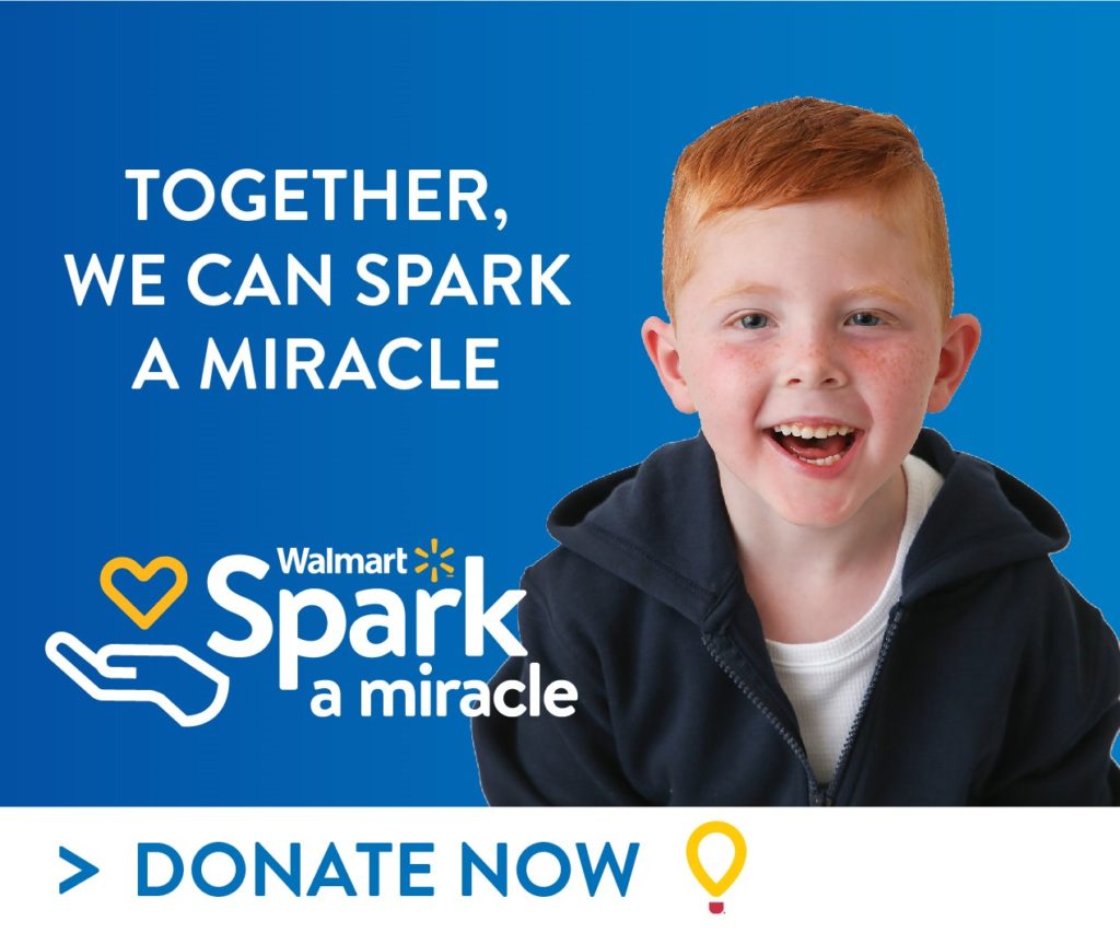 Walmart Spark A Miracle | Children's Health Foundation