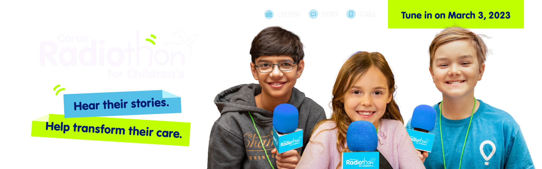 Corus Radiothon for Children's | Children's Health Foundation